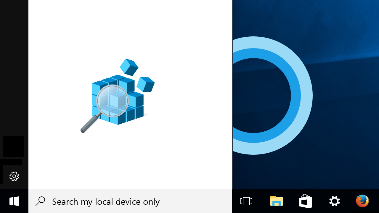 Cortana Icon Search