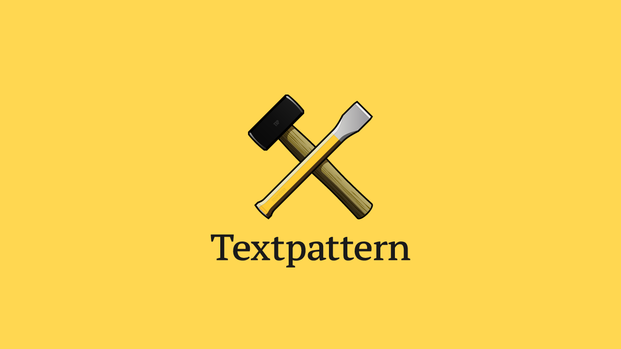 The allure of Textpattern: Why I never chose it as my CMS | Ctrl blog