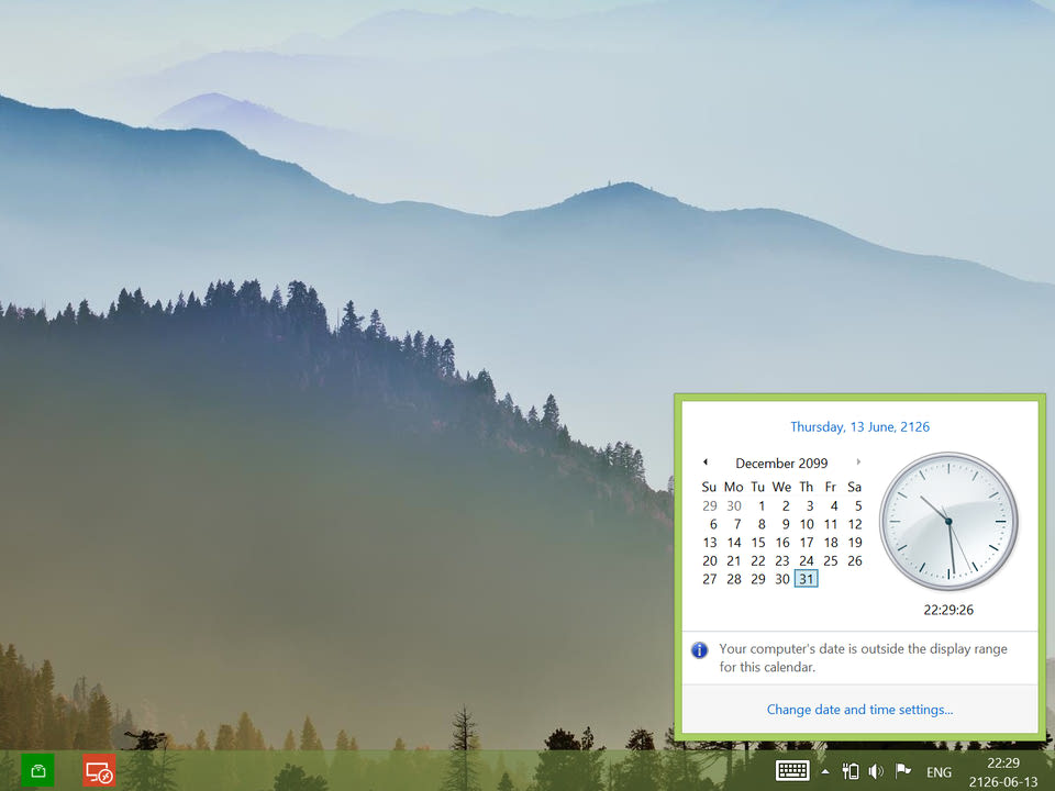 Windows thought 111 years had elapsed in a week | Ctrl blog