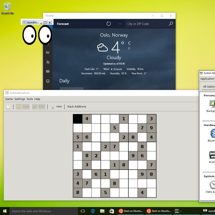 Run Linux desktop apps on the Windows Subsystem for Linux | Ctrl blog